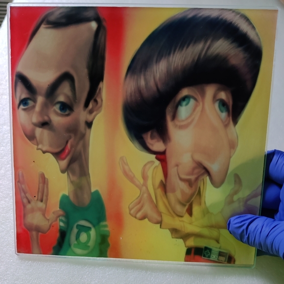 Bing bang theory | Kitchen | Sheldon And Howard Cutting Board | Poshmark